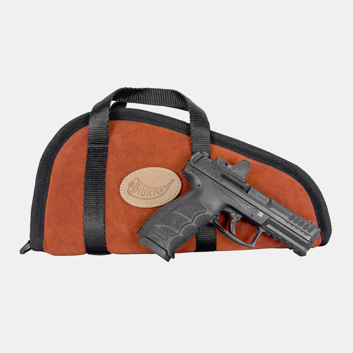 Suede Handgun Case — Hunter Company