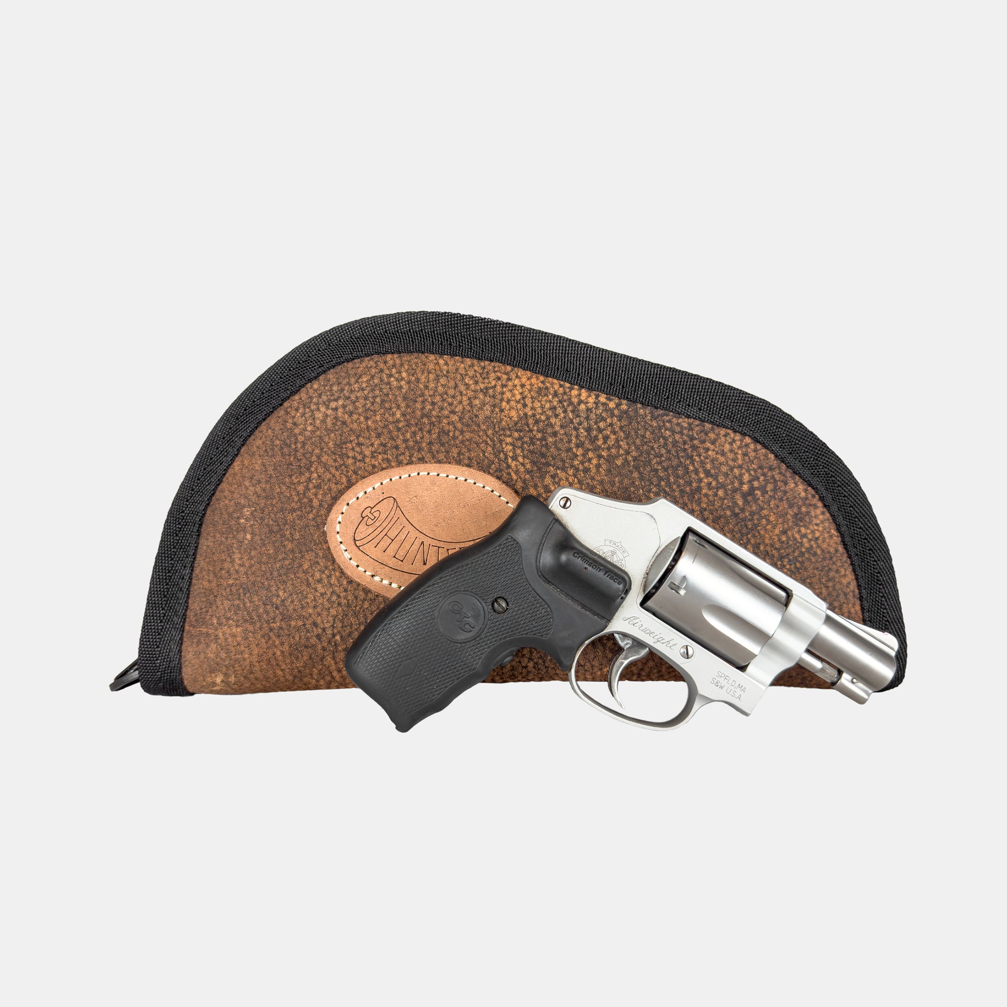 Leather Handgun Case — Hunter Company