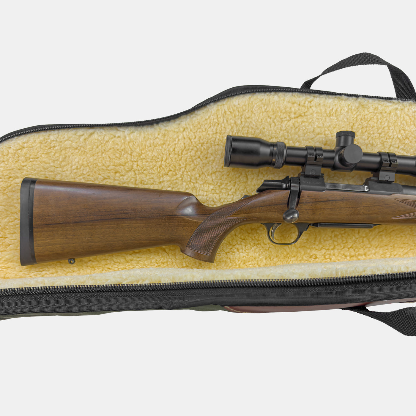 Leather & Canvas Long Gun Case — Hunter Company