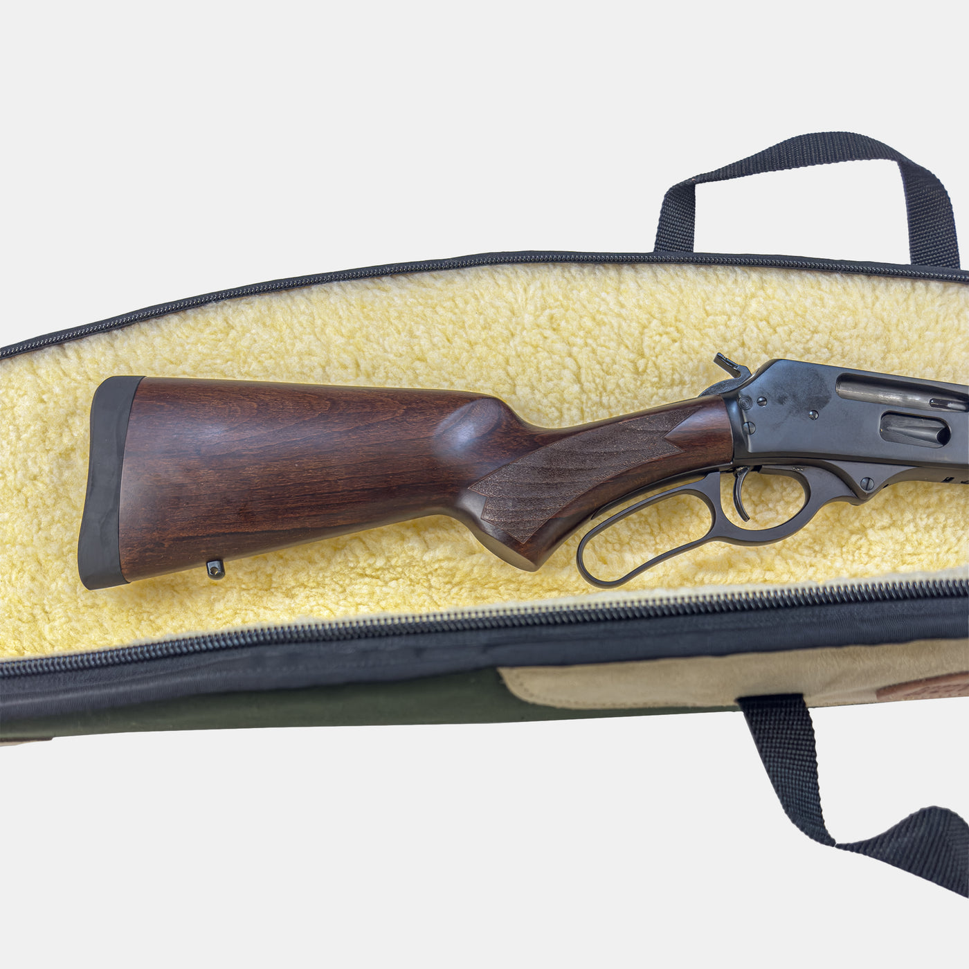 Suede & Canvas Long Gun Case — Hunter Company