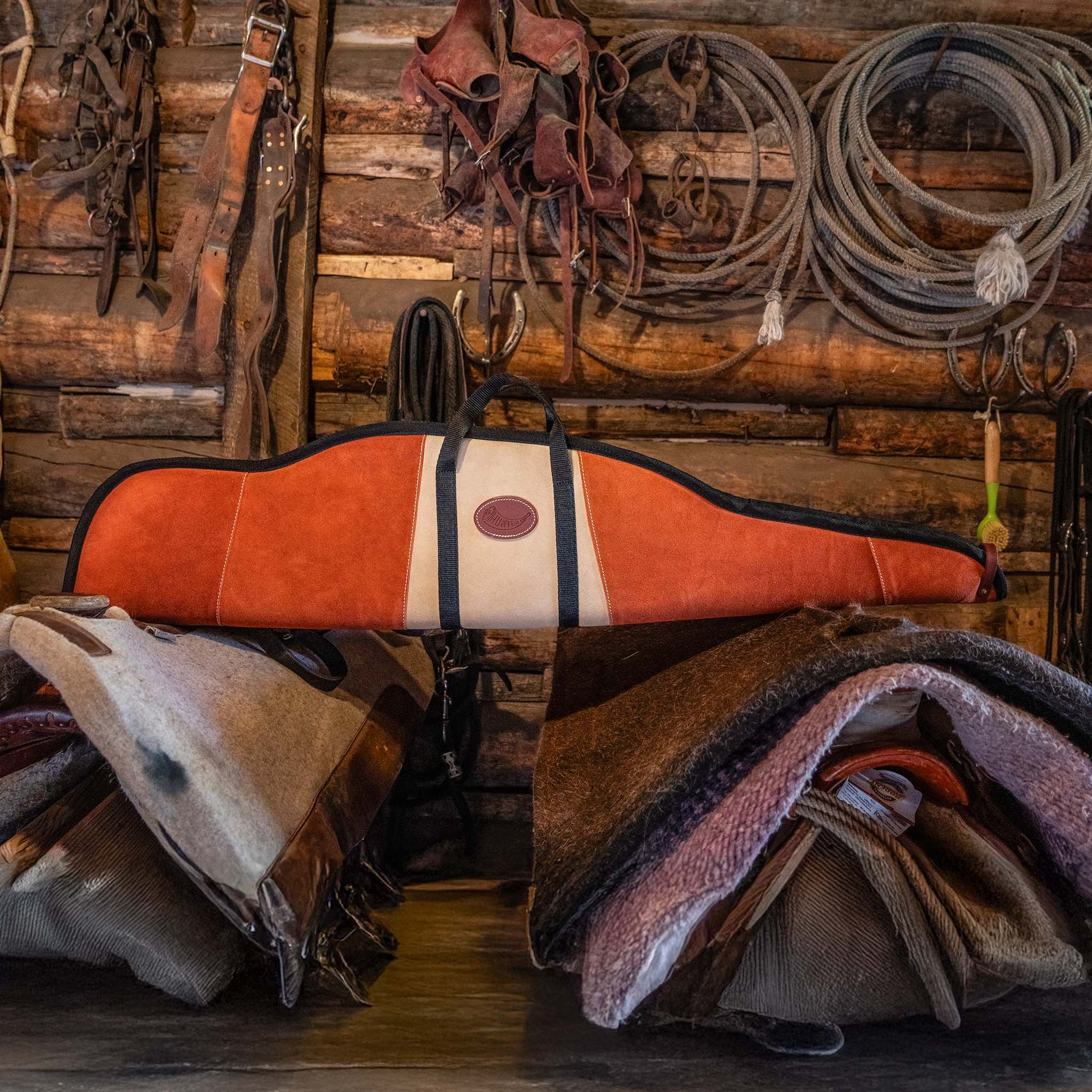 Suede Rifle Case — Hunter Company