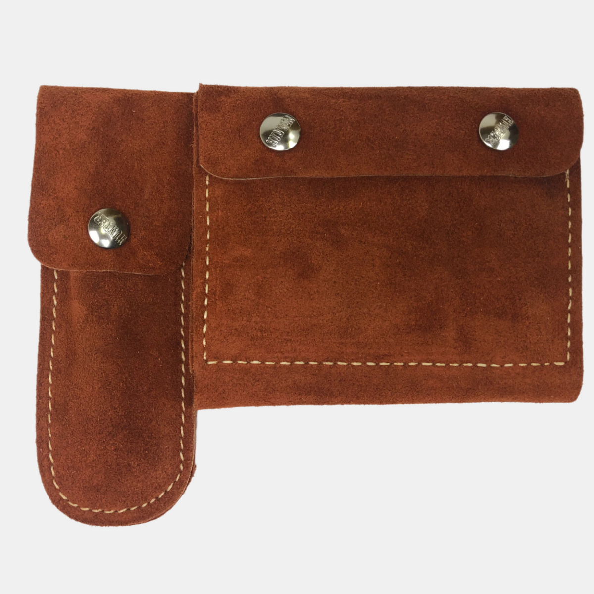 2-In-1 Suede Rifle Cartridge Pouch & Knife Sheath — The Hunter Company